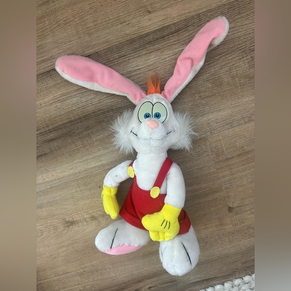 Disney | Toys | Disney 987 Roger Rabbit Plush Can Stand | Poshmark